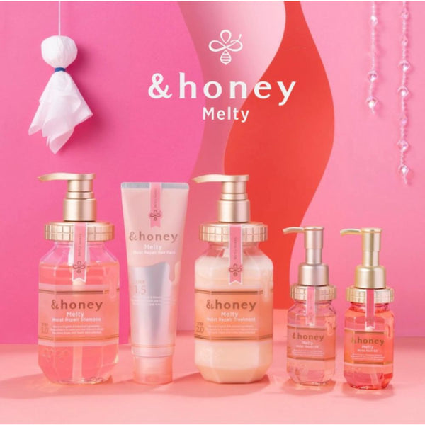 &honey Melty Moist Repair Shampoo 1.0 440ml | The Cosmetic Store New Zealand